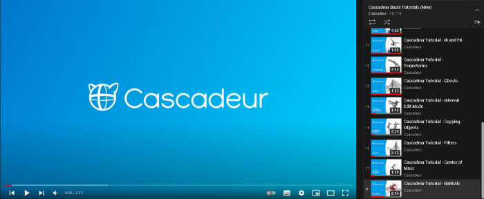 cgalone|cg中文国语学习 | [持续更新][中文国语]cascadeur官网全教程合集2022