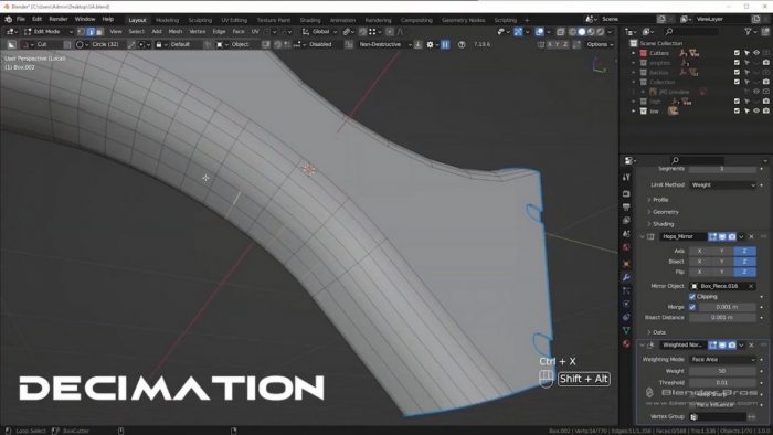 cgalone|cg中文国语学习 | [国语-blender_bros系列]blender3.1硬表面游戏资产课程2.0