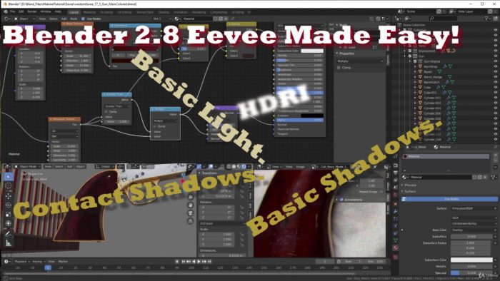 cgalone|cg中文国语学习 | [国语-Joakim_Tornhill系列]blender2.8_Eevee完全教程