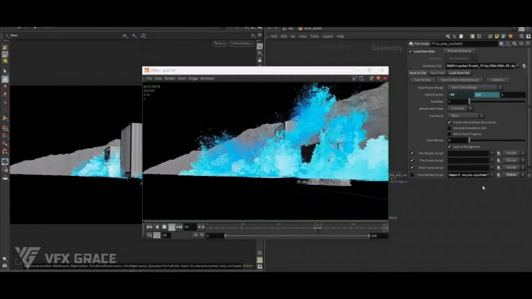 cgalone|cg中文国语学习 | [vfxgrace学院-国语]Houdini17.5高级海啸模拟